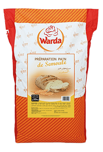 Préparation pour pain de semoule | Warda