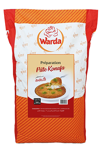 Préparation Pâte KOUNAFA | Warda